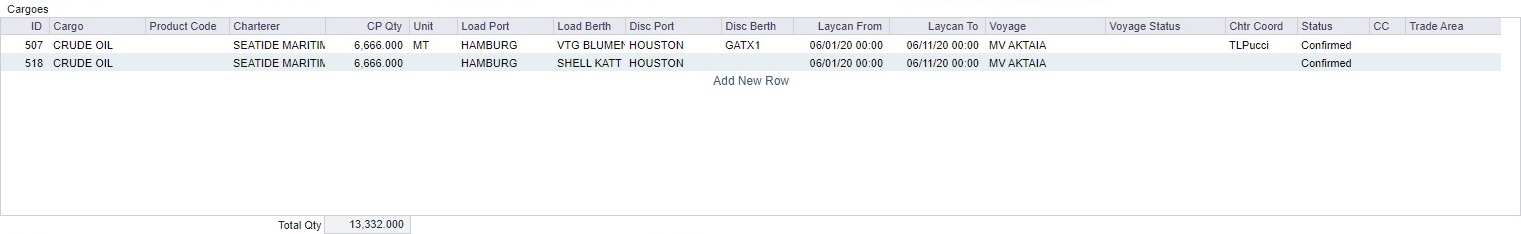 IMOS - Cargo Booking